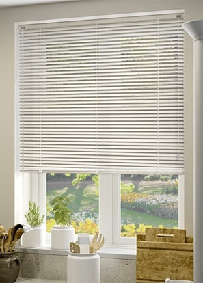 וילון תריס ונציאני אלומיניום חלק, אפור יונה, 25מ"מ - וילונות אונליין ...